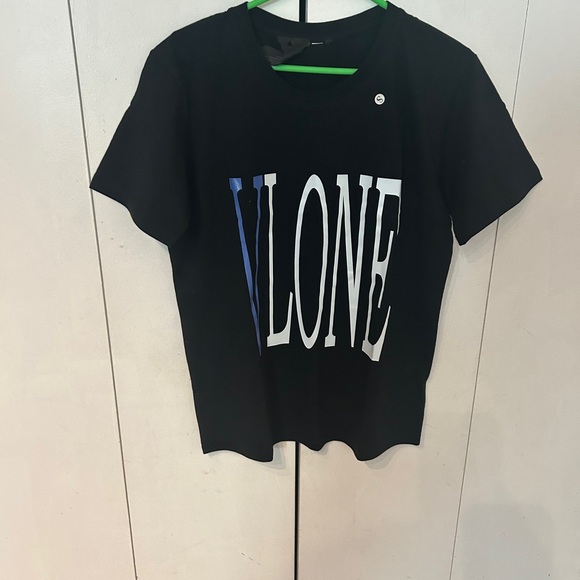 VLONE | Shirts | Vlone Black Mens Shirt With Bold Print | Poshmark